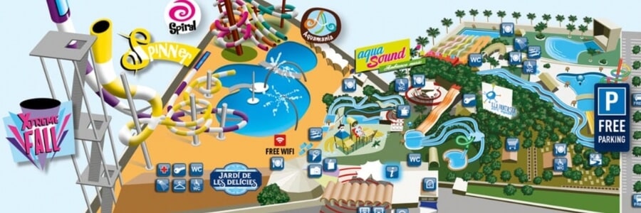Los 5 mejores Parques Acuáticos en Barcelona.